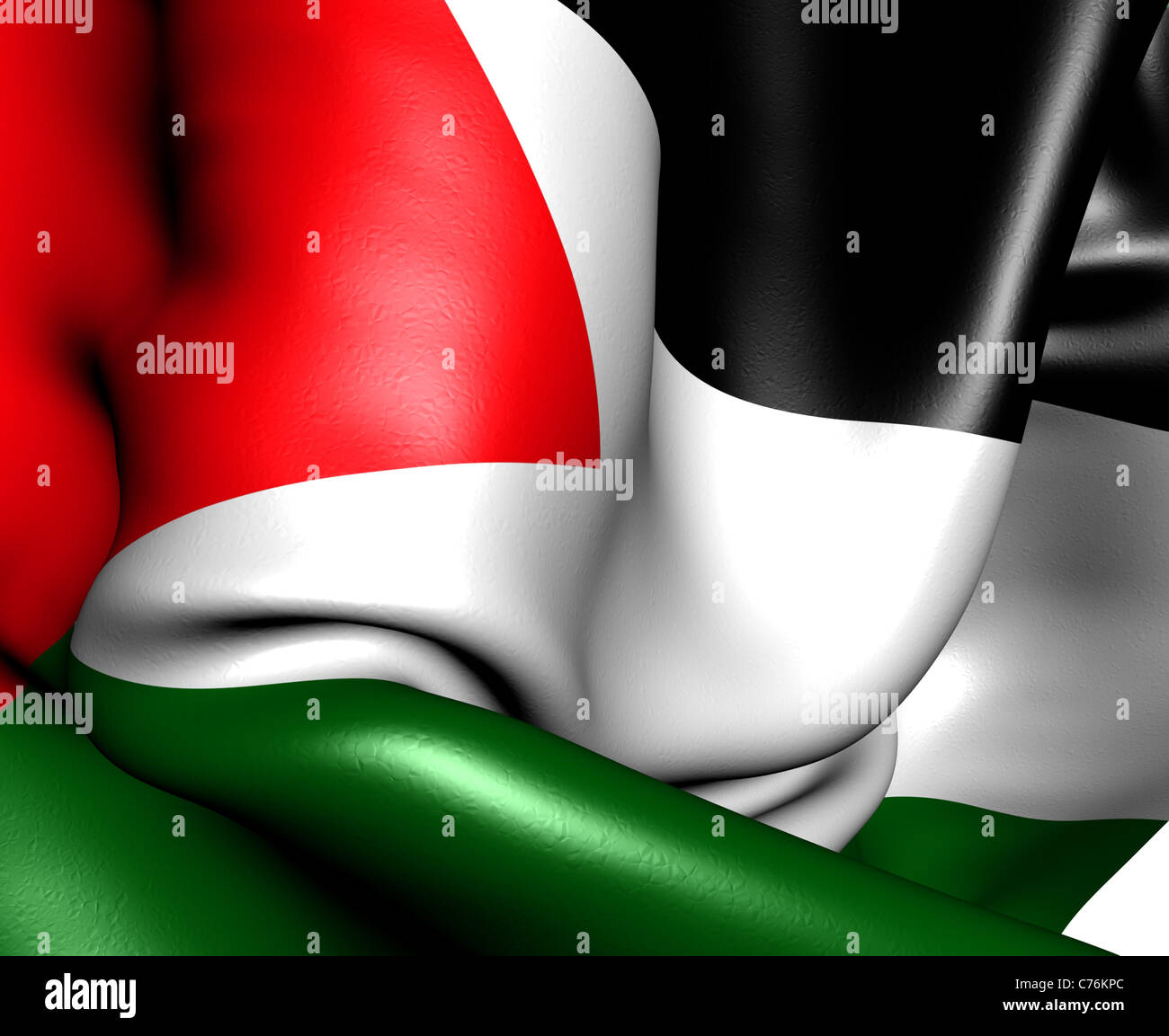 Palestine flag cartoon illustration hi-res stock photography and images ...
