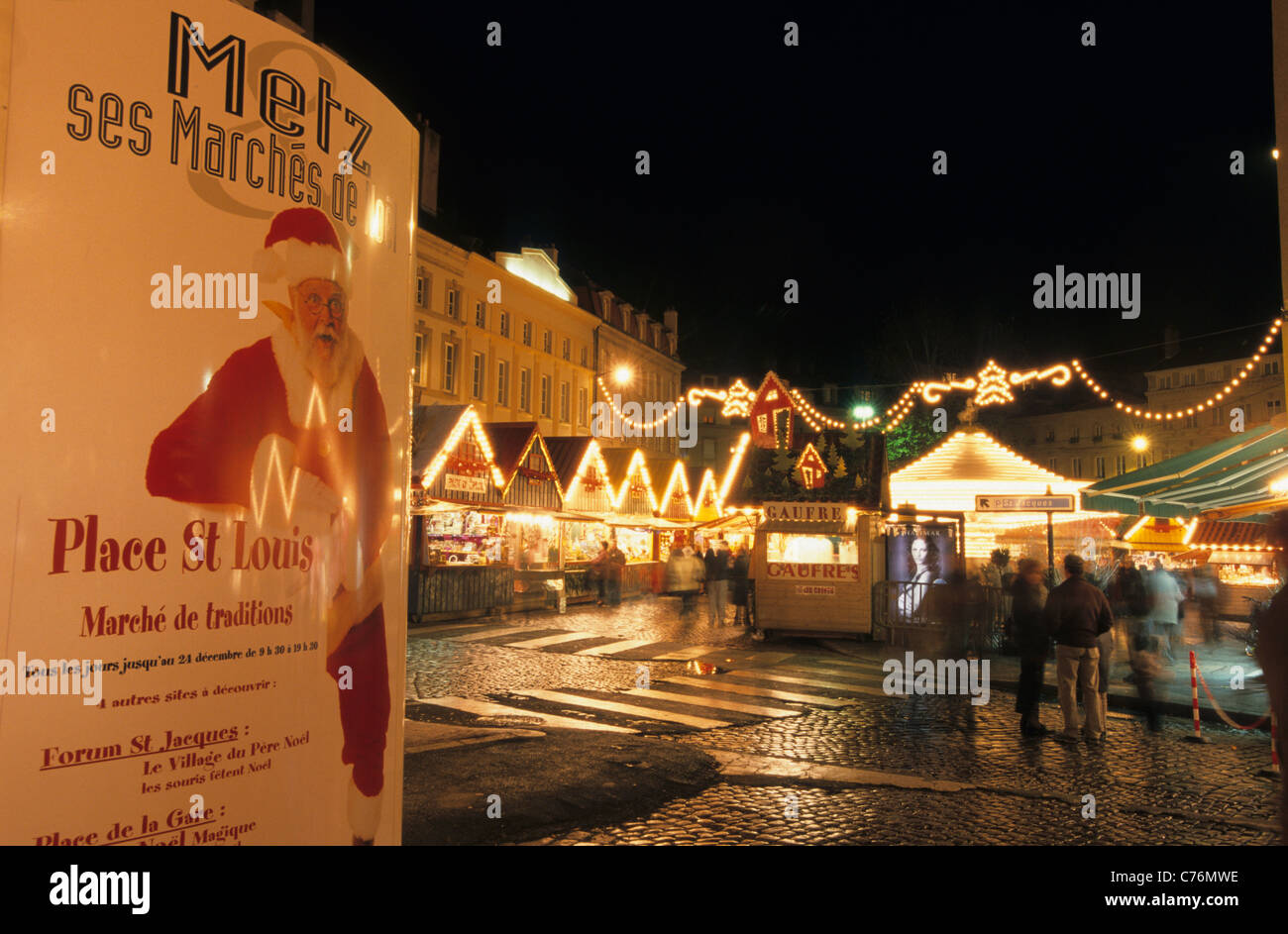 Metz france christmas market hi-res stock photography and images - Alamy
