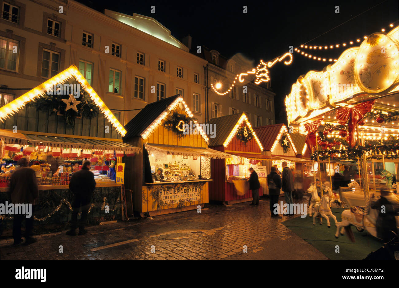 Metz france christmas market hi-res stock photography and images - Alamy