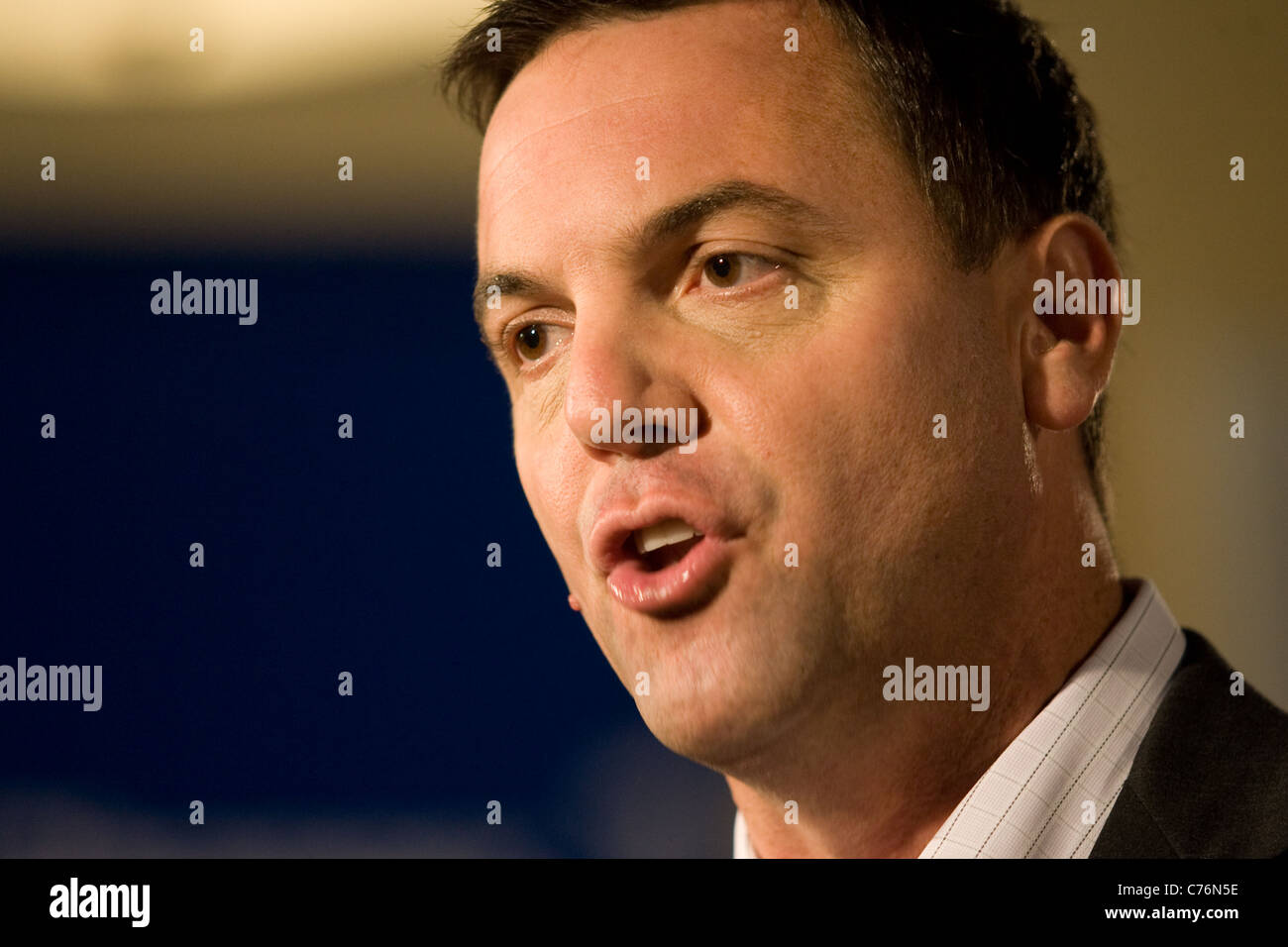London, Canada - September 12, 2011: Tim Hudak, leader for the ...