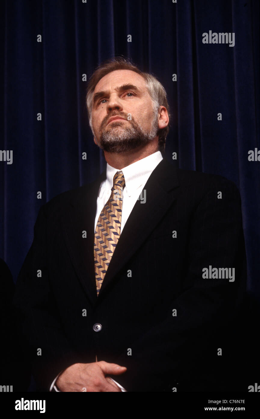 Daniel Tarullo during a news conference in the Old Executive Office ...