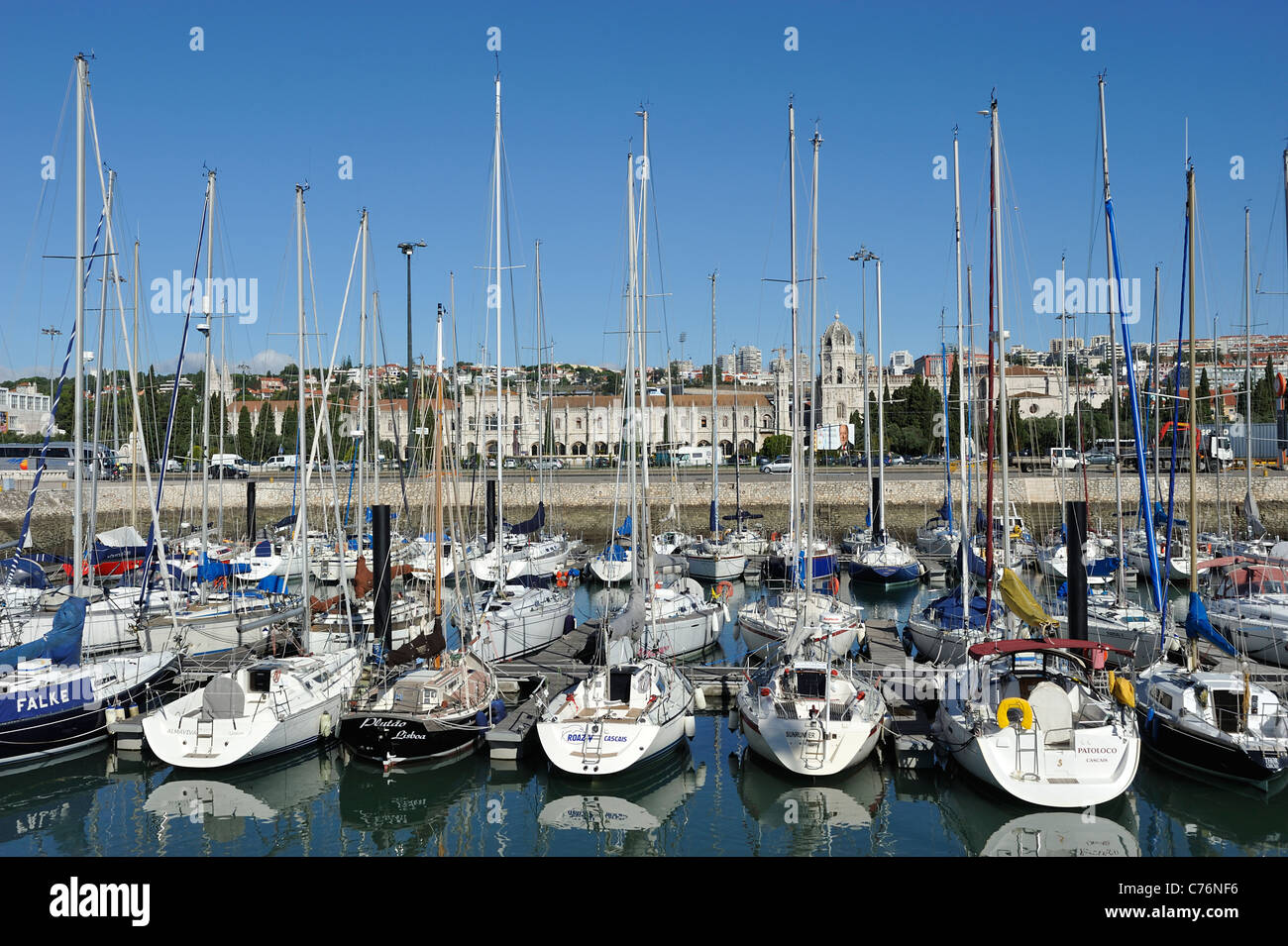 Doca de Belem Marina Belem Lisbon Portugal Stock Photo - Alamy