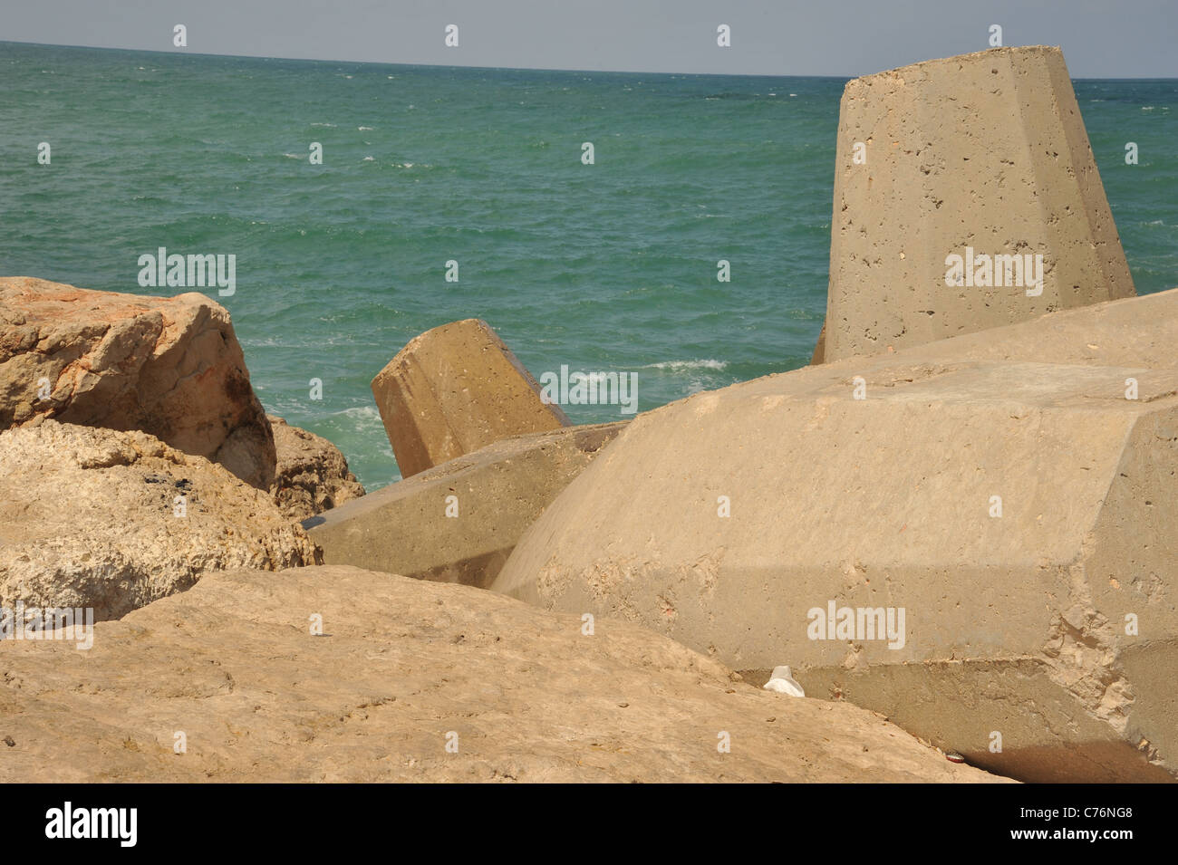 sea shore with rocks Stock Photo - Alamy