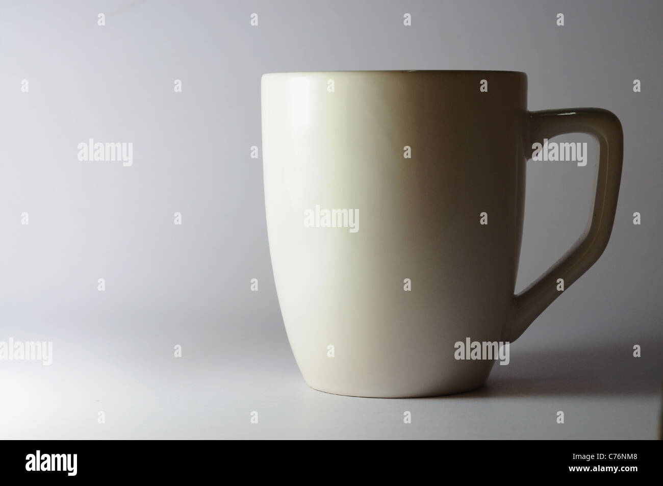 white ceramic cup Stock Photo - Alamy
