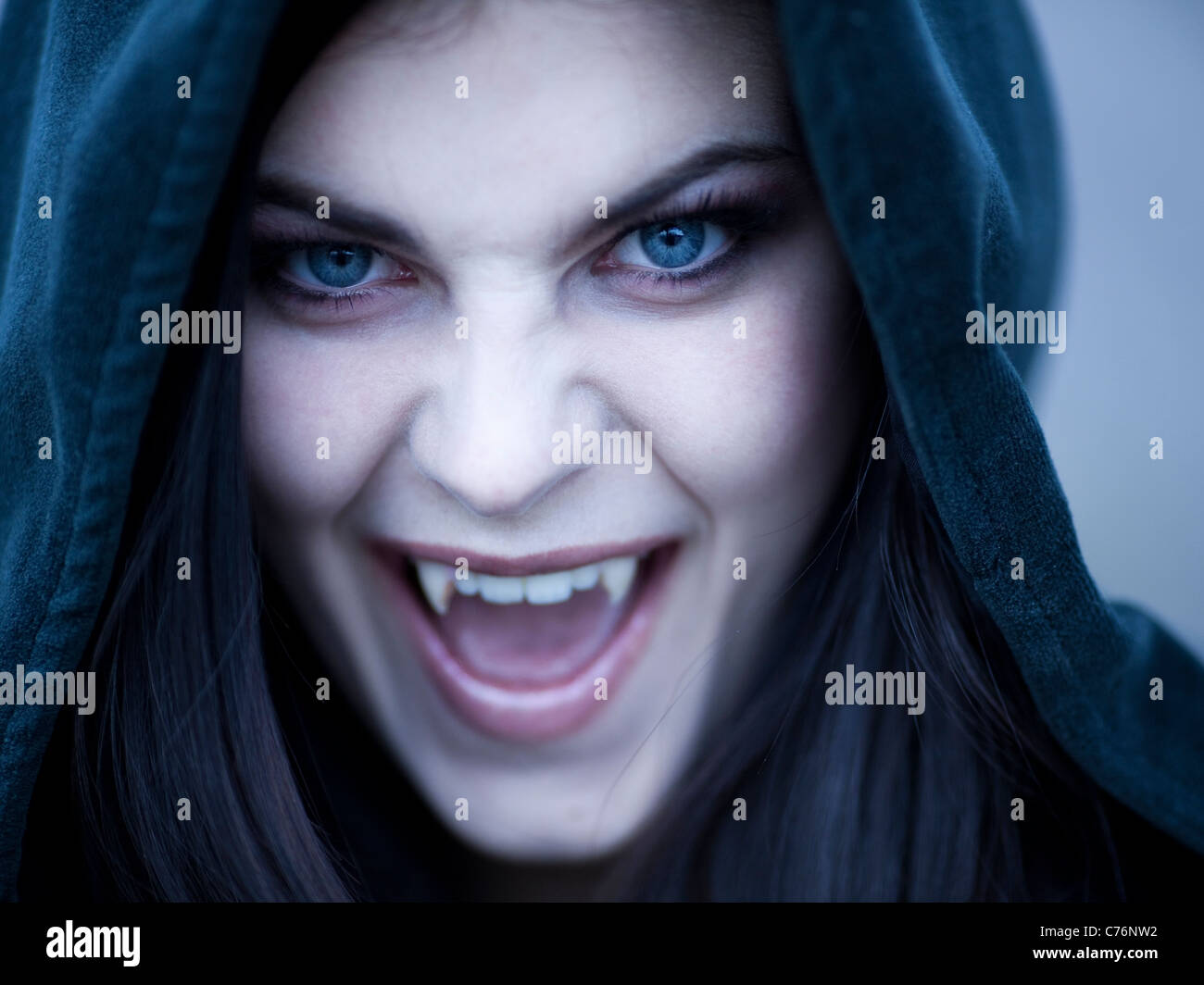 Real Vampire Blue Eyes