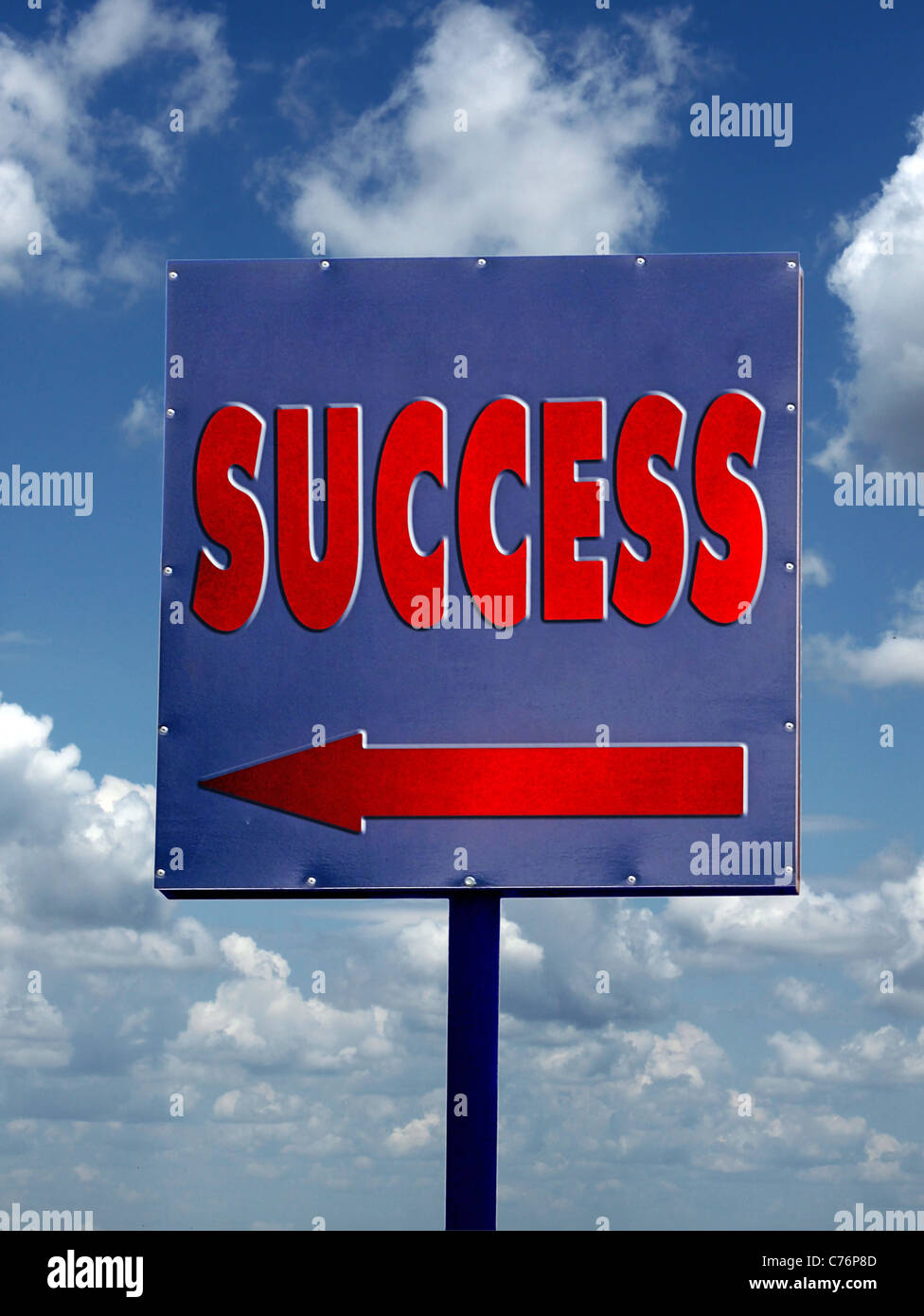 Success road sign hi-res stock photography and images - Alamy