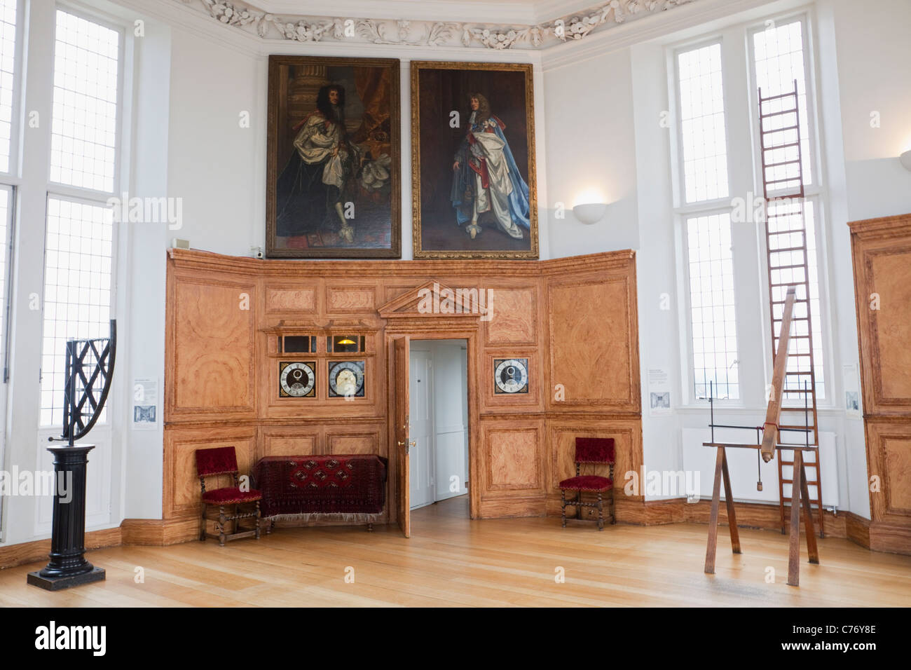 England, London, Greenwich, Royal Observatory, Flamsteed House, The ...