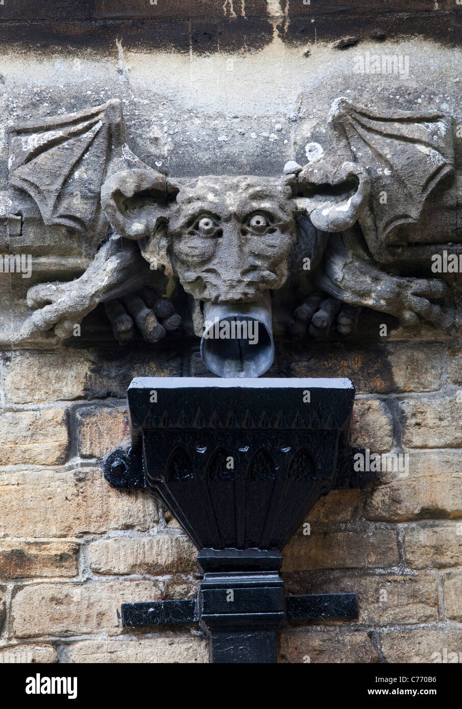 Gargoyle water spout hi-res stock photography and images - Alamy