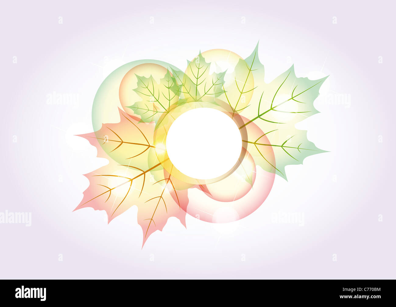 Colorful fall background with leaf Stock Photo - Alamy