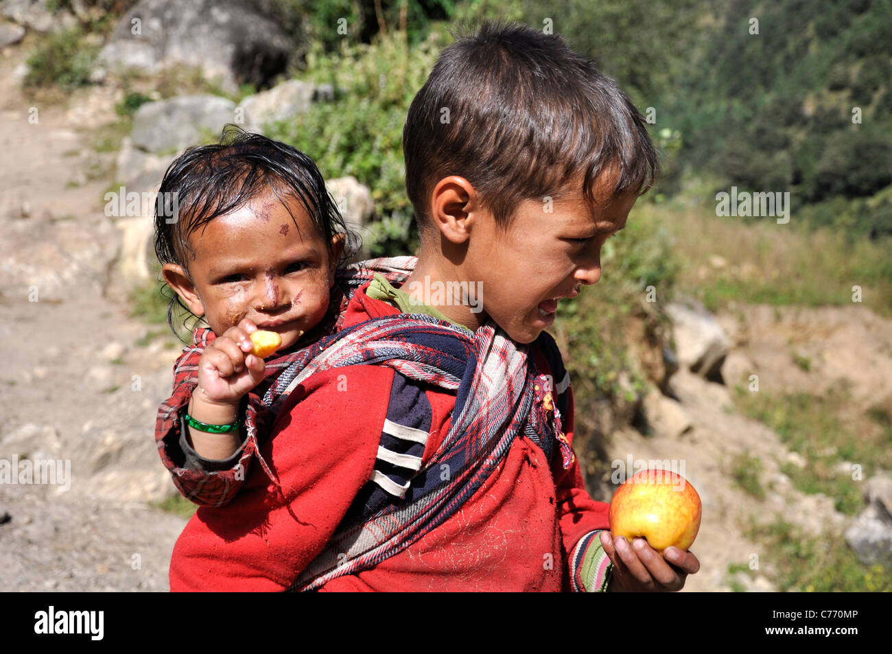 A Humla boy is taking special care after she had badly injured in ...