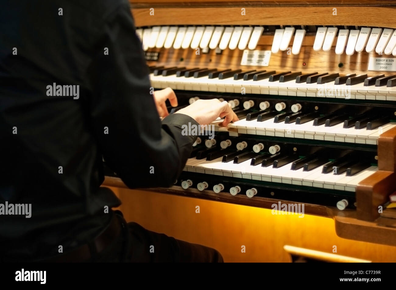 Church organist hi-res stock photography and images - Alamy