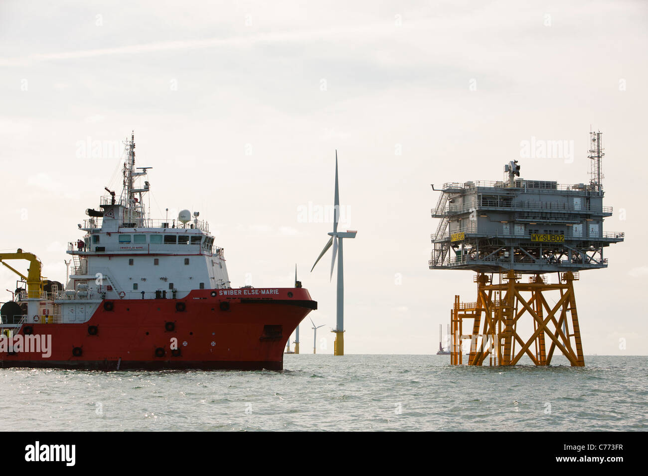 Cable laying vessel uk hi-res stock photography and images - Alamy