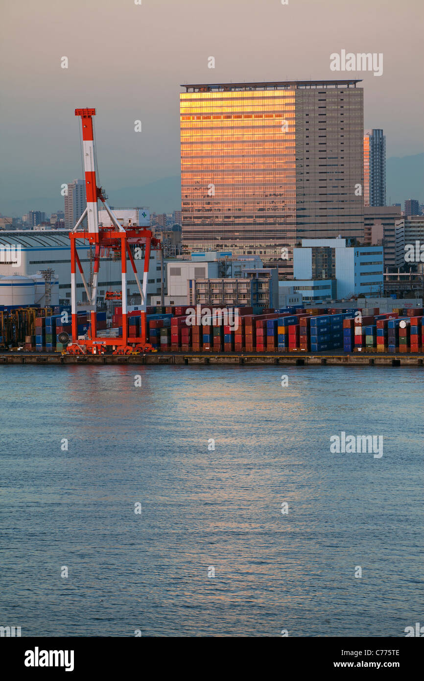 Asia, Japan, Honshu, Tokyo, Tokyo Bay, Odaiba, Tokyo Port Stock Photo ...