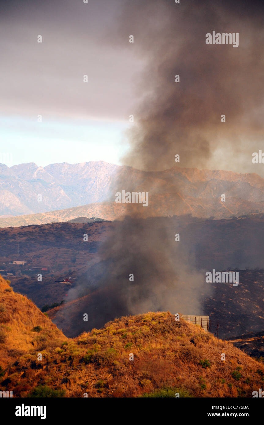 Hillside fire hi-res stock photography and images - Alamy
