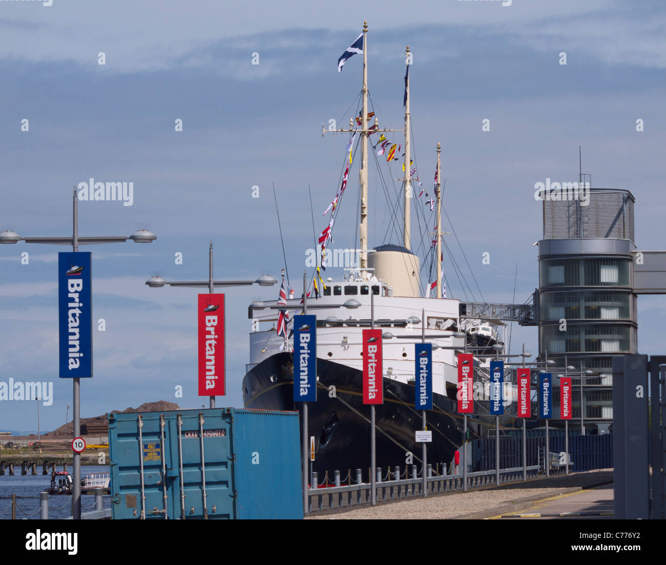 Royal yacht britannia edinburgh hi-res stock photography and images - Alamy