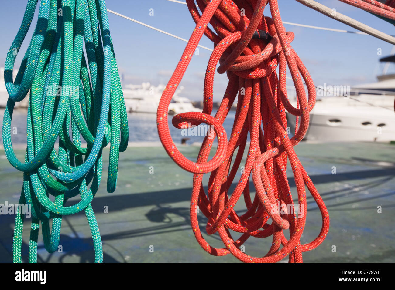 Curled Ropes High Resolution Stock Photography and Images - Alamy