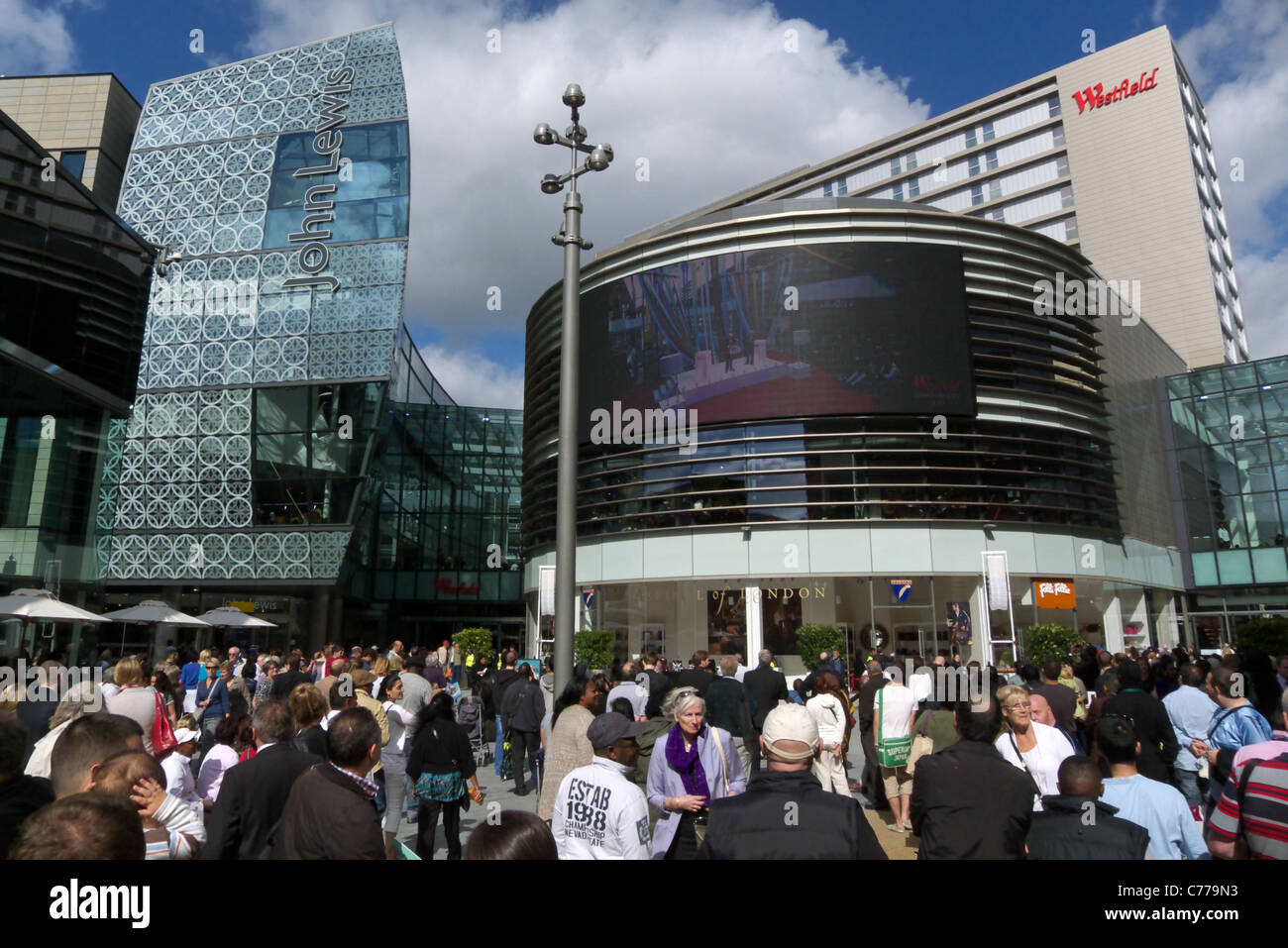 Westfield Stratford City shopping centre Stock Photo - Alamy