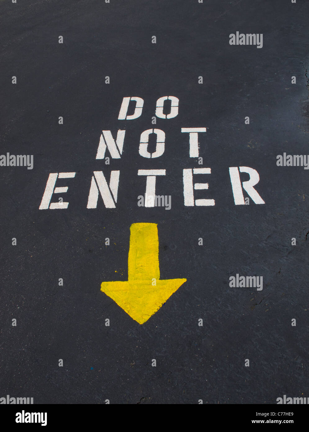 do not enter sign Stock Photo - Alamy