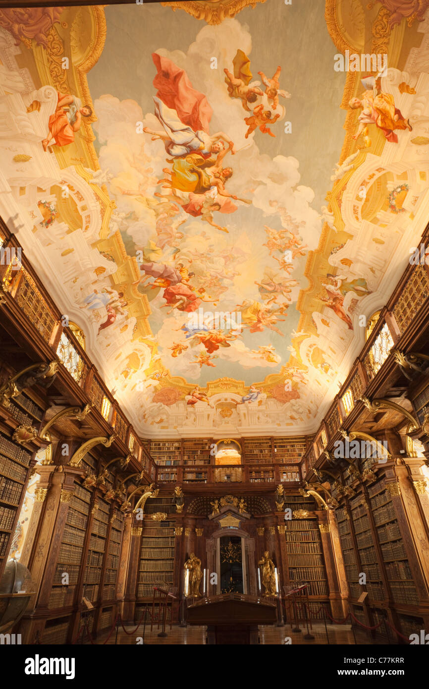 Melk abbey library hi-res stock photography and images - Alamy