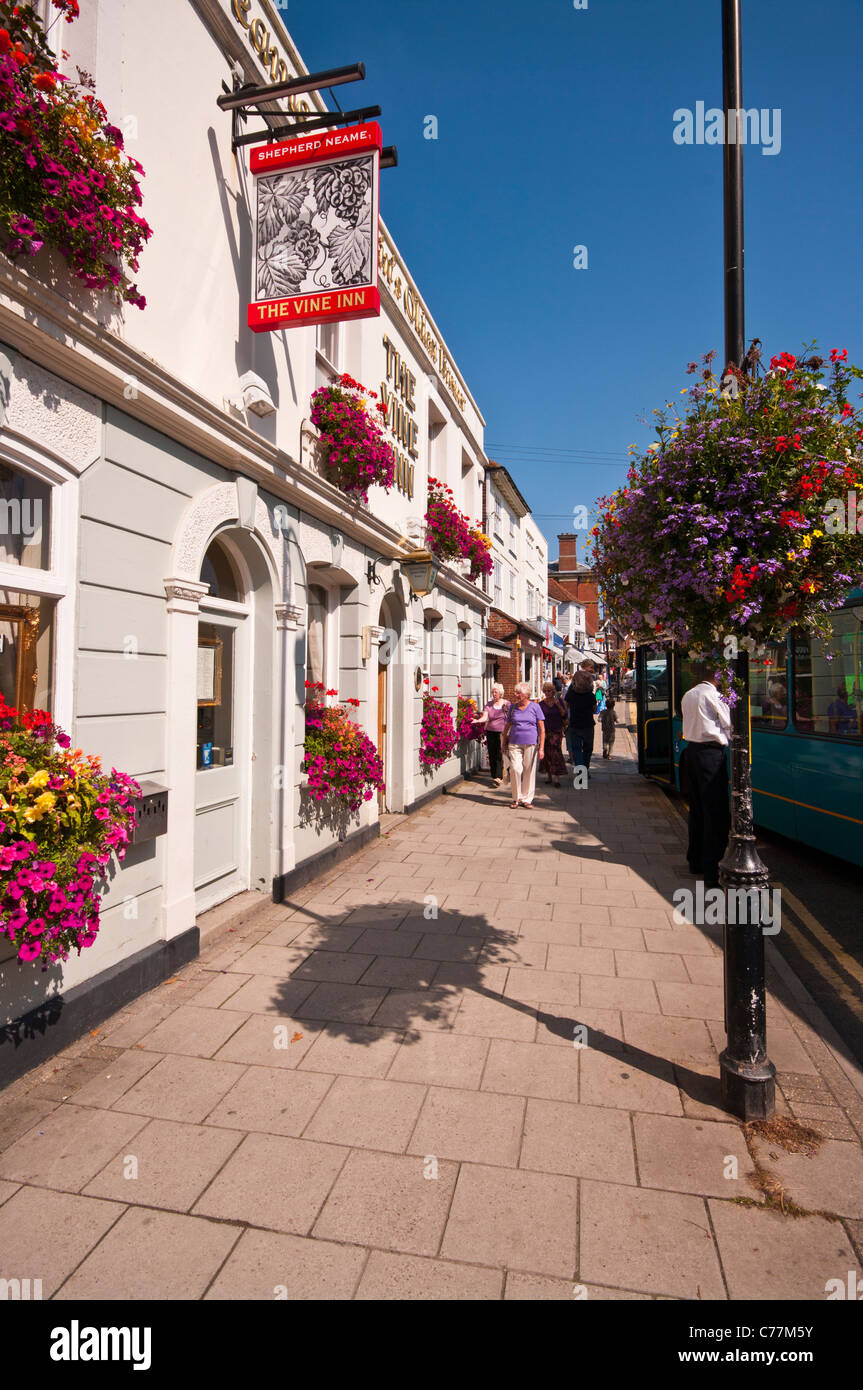 The High Street Tenterden Kent England UK Stock Photo - Alamy