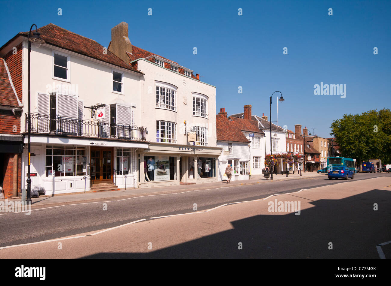 The High Street Tenterden Kent England UK Stock Photo - Alamy
