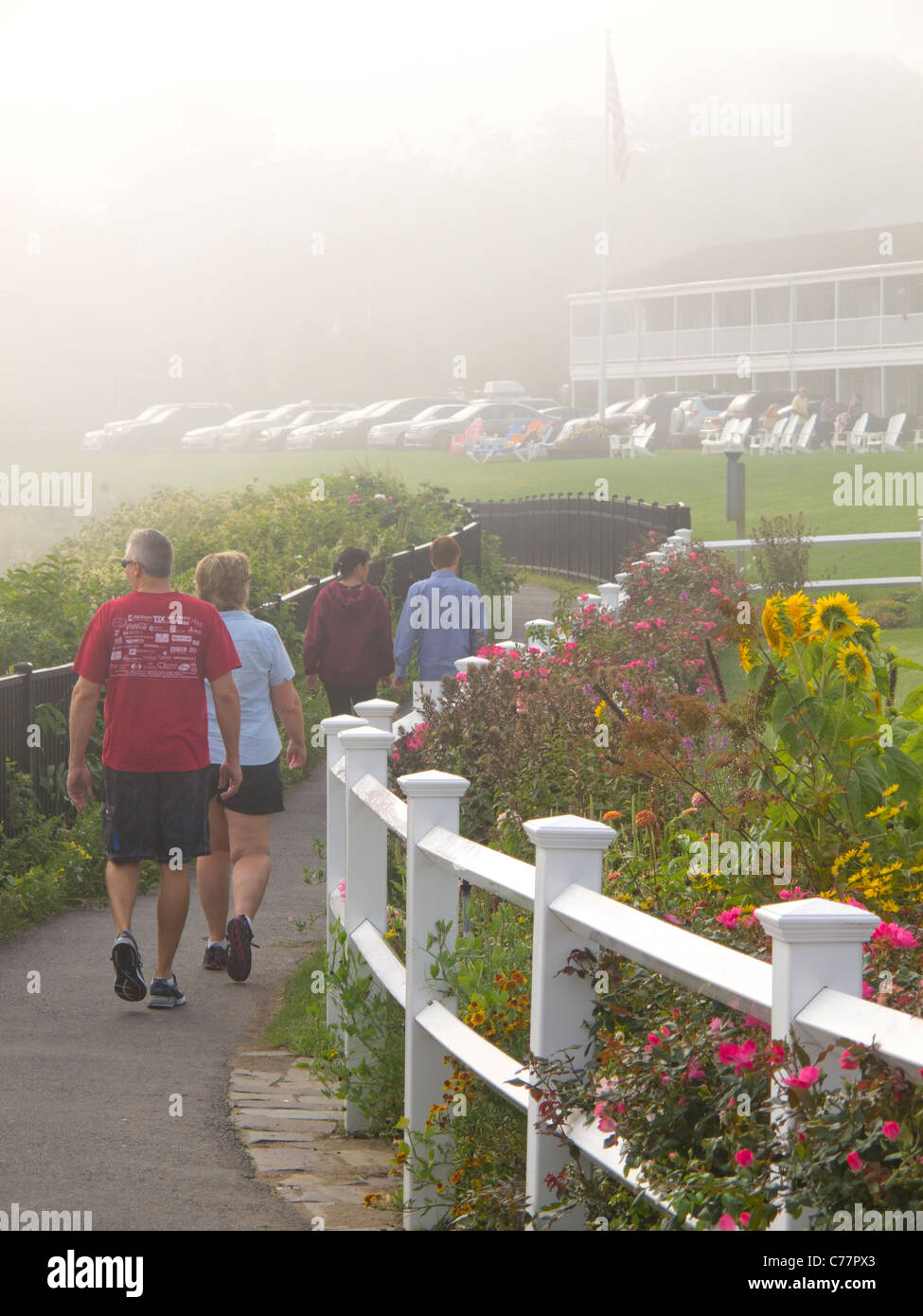 Marginal way footpath ogunquit hi-res stock photography and images - Alamy