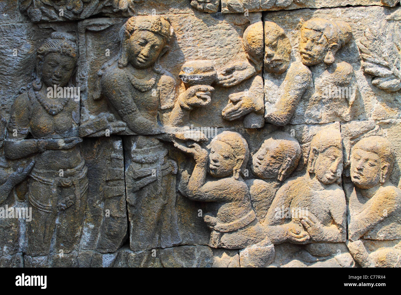 Buddhist temple Borobudur. Yogyakarta. Java, Indonesia Stock Photo - Alamy