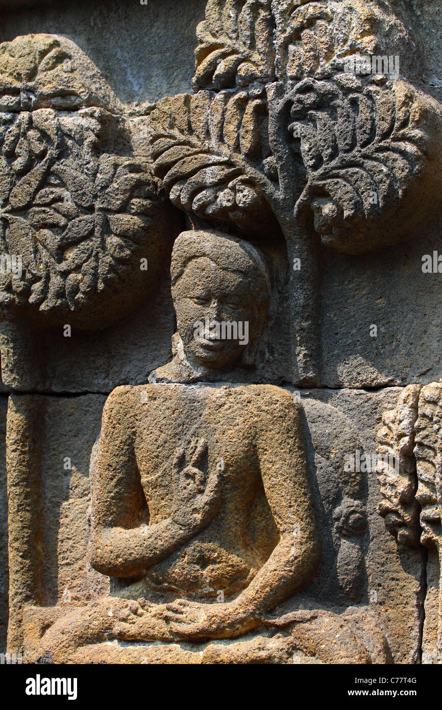 Buddhist temple Borobudur. Yogyakarta. Java, Indonesia Stock Photo - Alamy