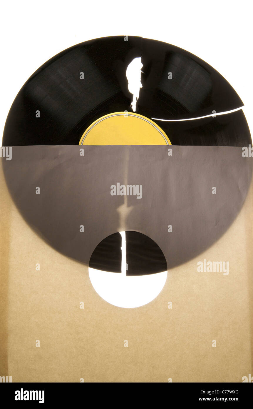 Broken record hi-res stock photography and images - Alamy