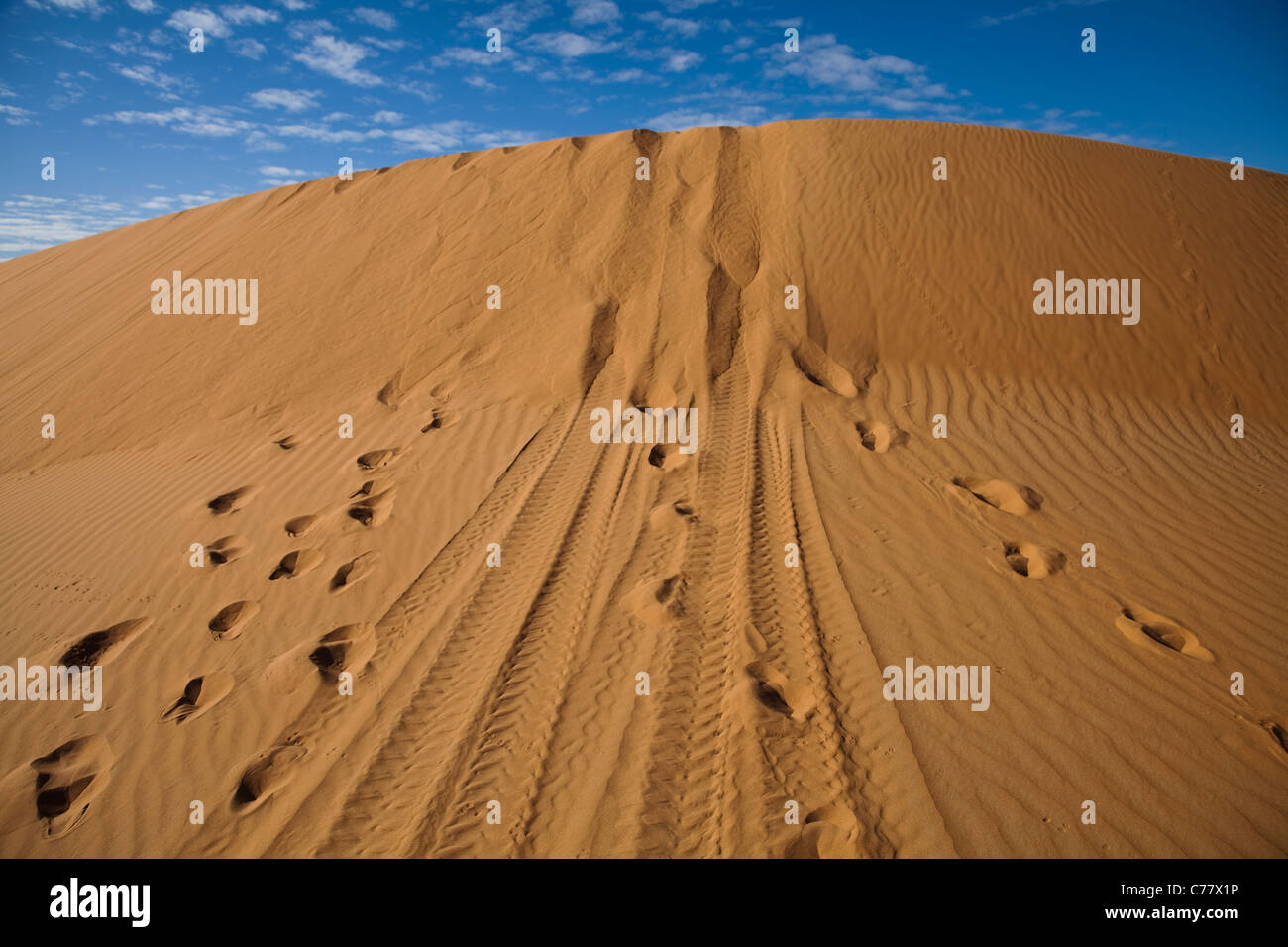 Sandscapes in the desert Stock Photo - Alamy