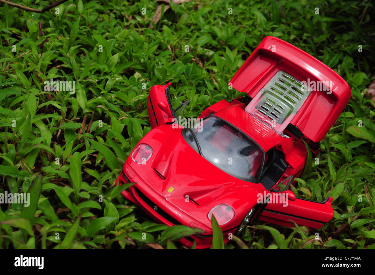 Toy ferrari hi-res stock photography and images - Alamy