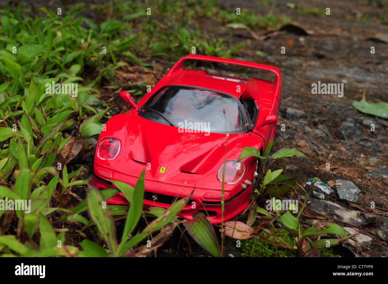Toy ferrari hi-res stock photography and images - Alamy