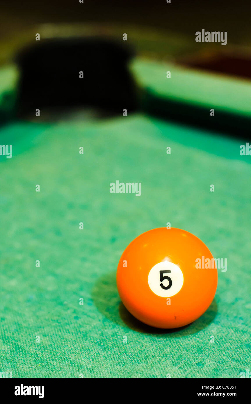 Five billard ball hi-res stock photography and images - Alamy