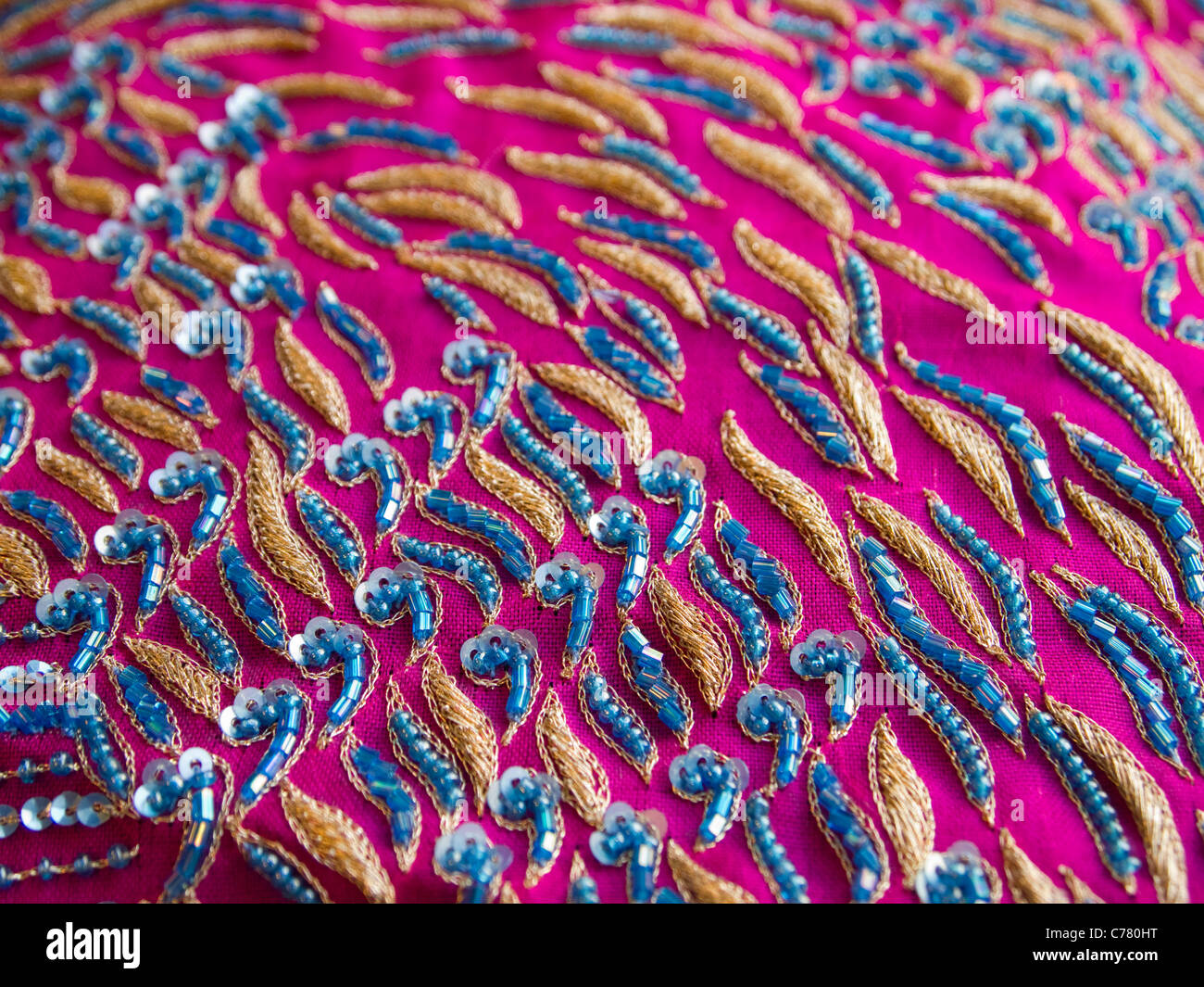 Zardozi embroidery hi-res stock photography and images - Alamy