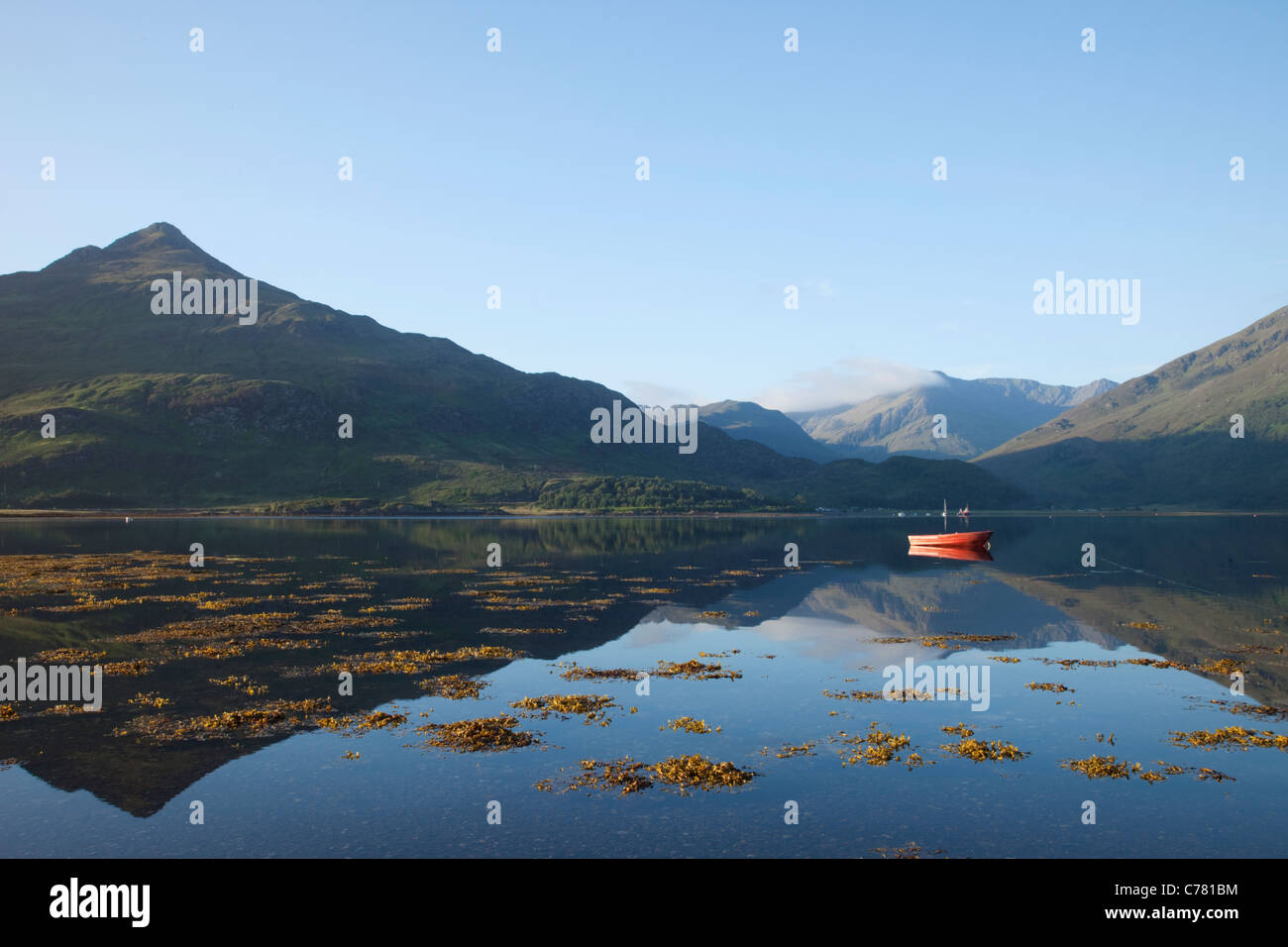 Scotland, Highlands, Loch Duich, Invershiel Stock Photo - Alamy