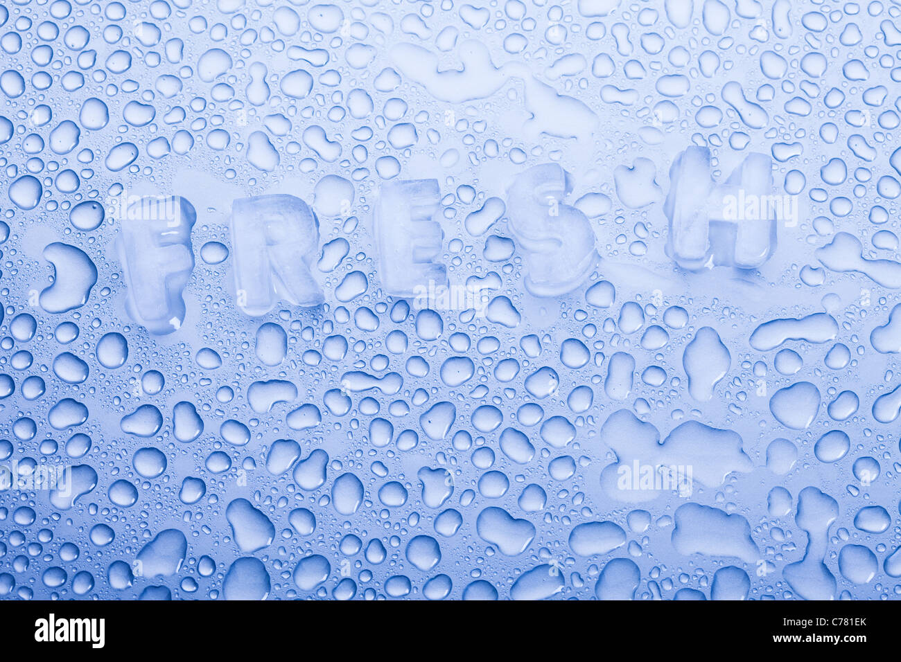 Ice cubes & aqua Stock Photo - Alamy