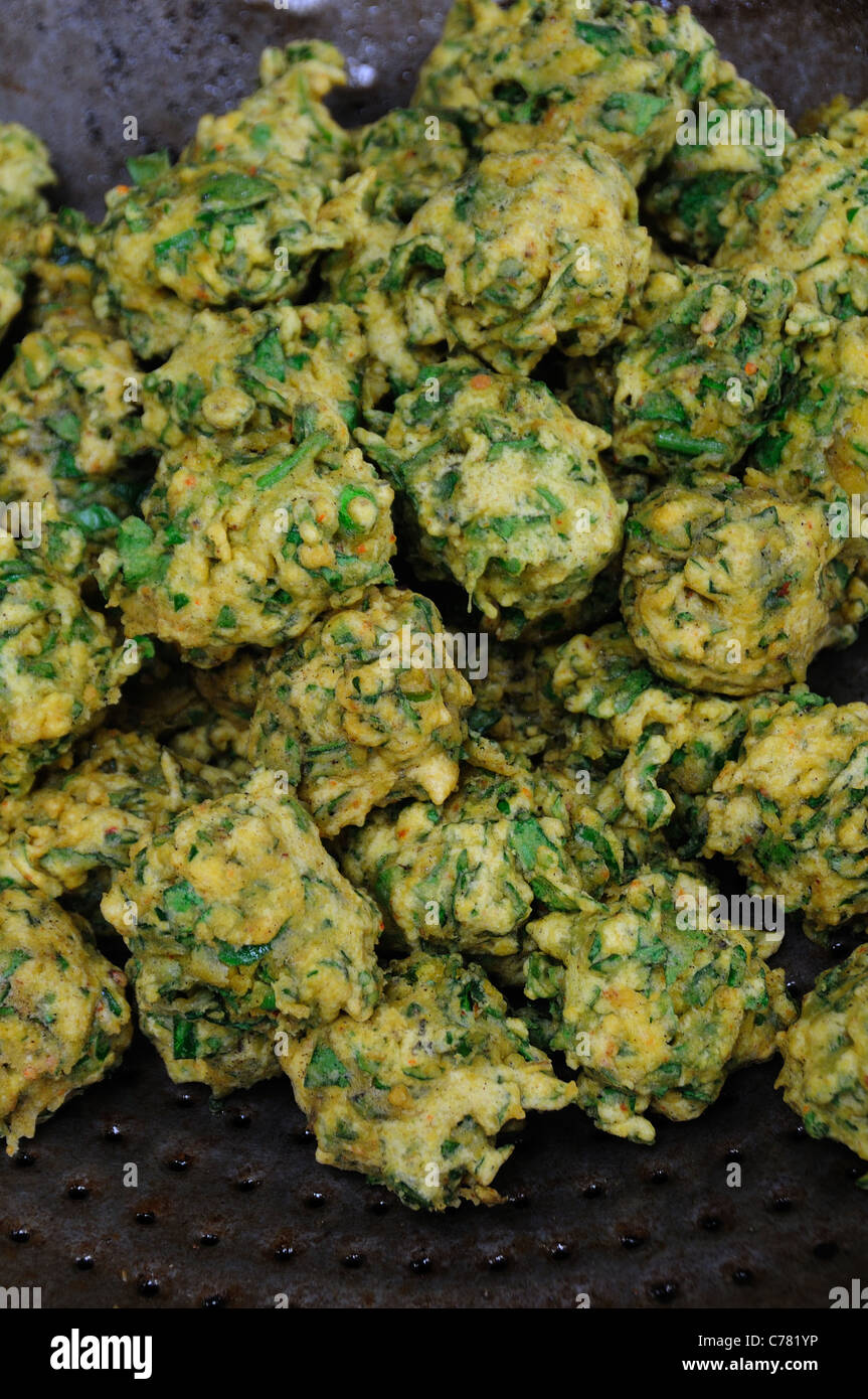 Popular snack Pakora Stock Photo - Alamy