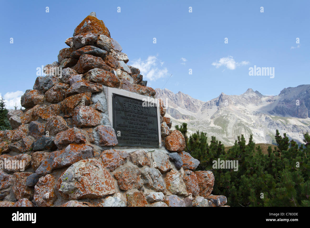 Captain scott memorial hi-res stock photography and images - Alamy