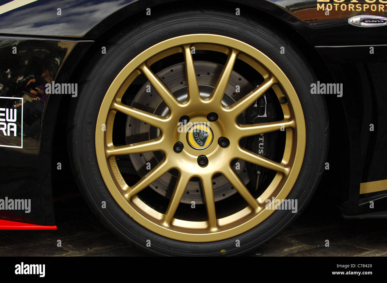 Lotus Super Car at Gumball Rally 2011 at Covent Garden London Stock ...