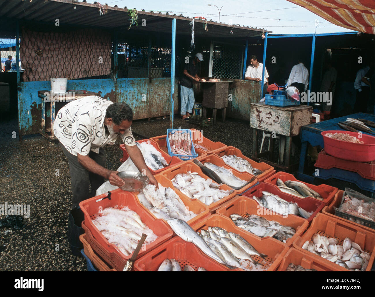 Fish market in tripoli hi-res stock photography and images - Alamy