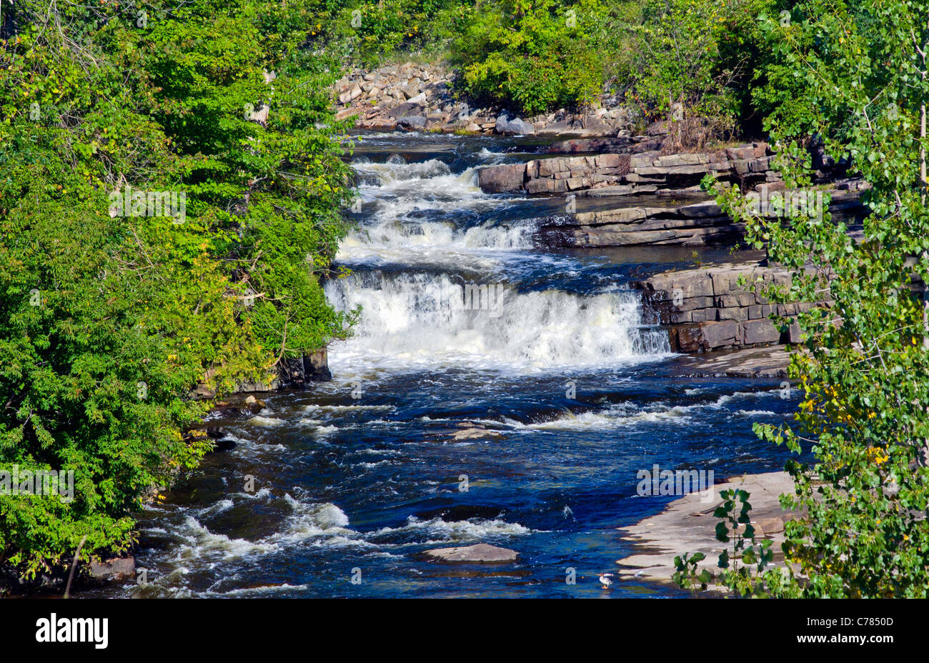 Falls on Fuller Road Stock Photo - Alamy