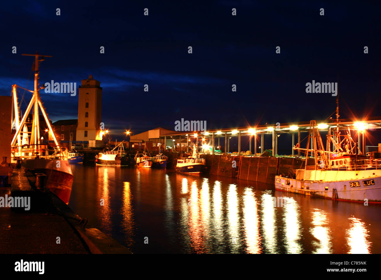 Fishing boats north shields fish hi-res stock photography and images ...