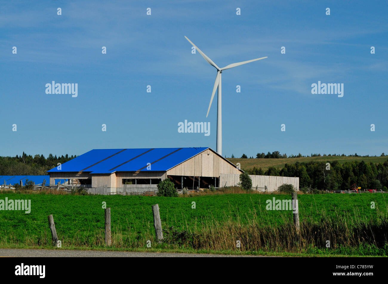 Windmill quebec hi-res stock photography and images - Alamy
