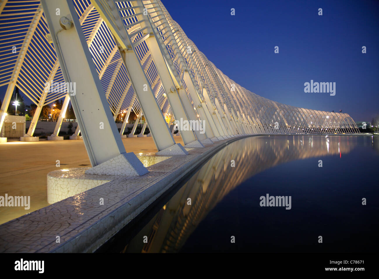 Olympic Sport Complex by Calatrava, Athens, Greece Stock Photo - Alamy