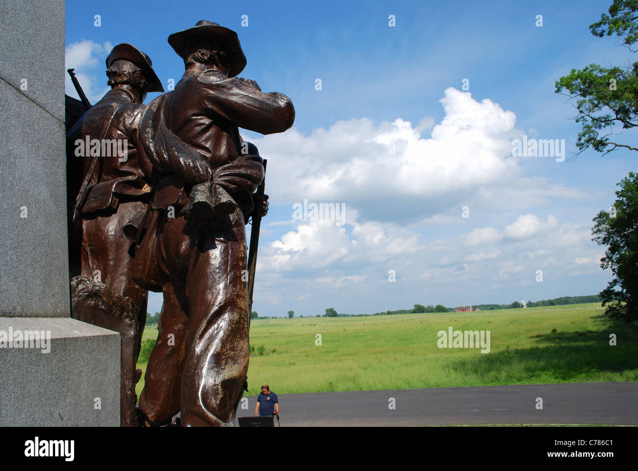 Gettysburg battlefield the angle hi-res stock photography and images ...