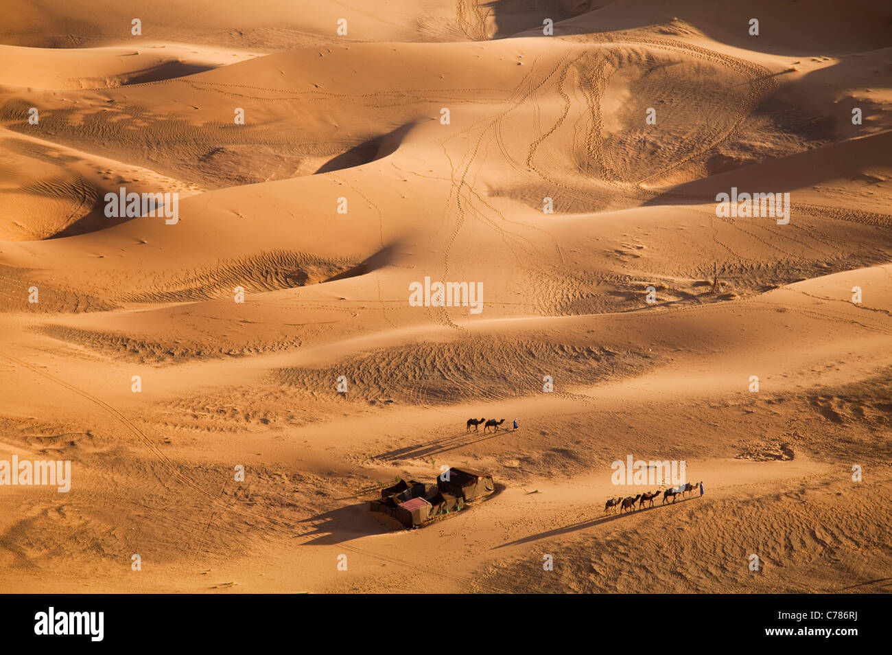Sandscapes in the desert Stock Photo - Alamy