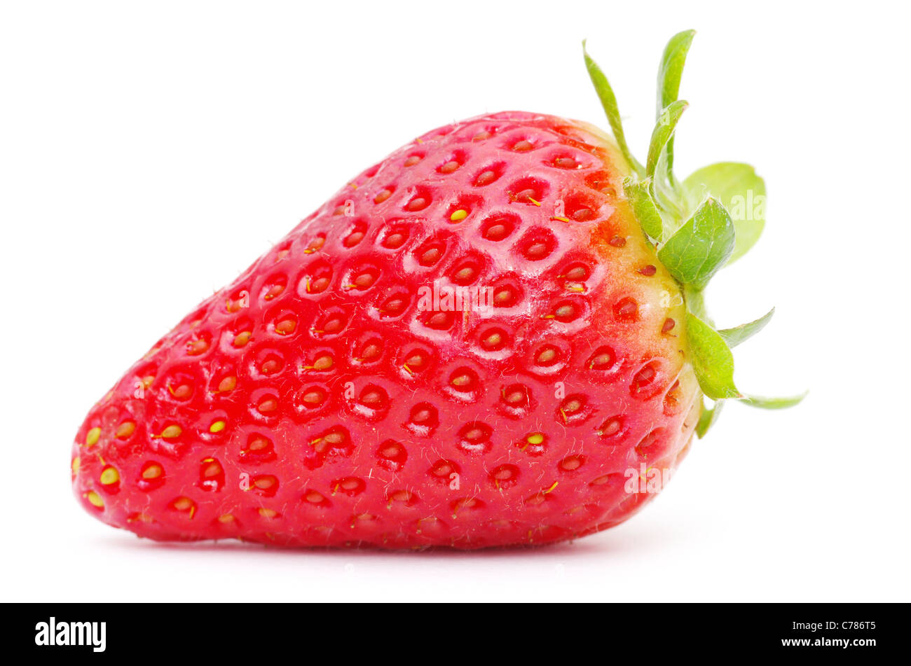 strawberry isolated on white Stock Photo - Alamy