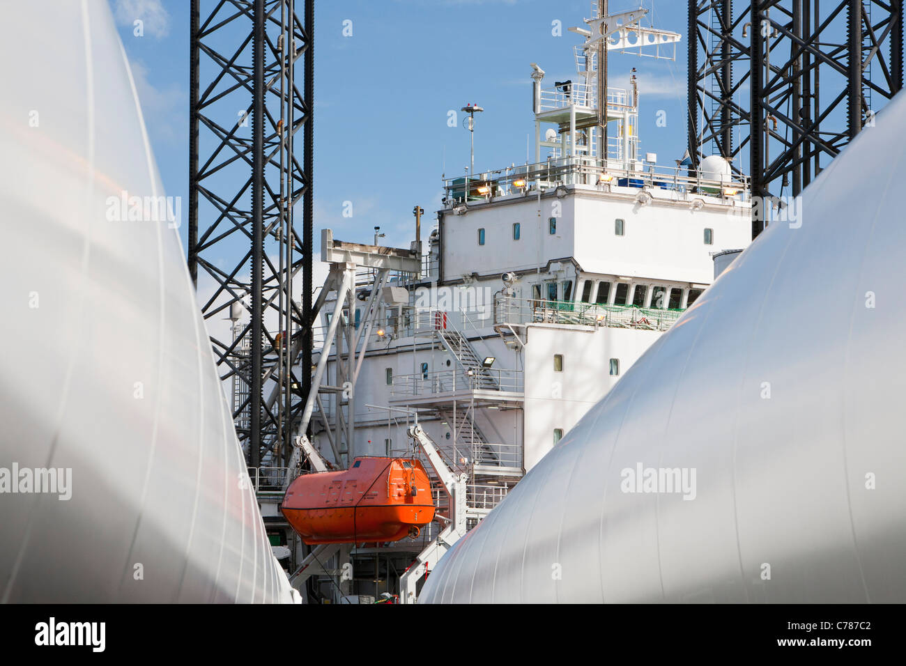 Parts of offshore wind farm hi-res stock photography and images - Alamy