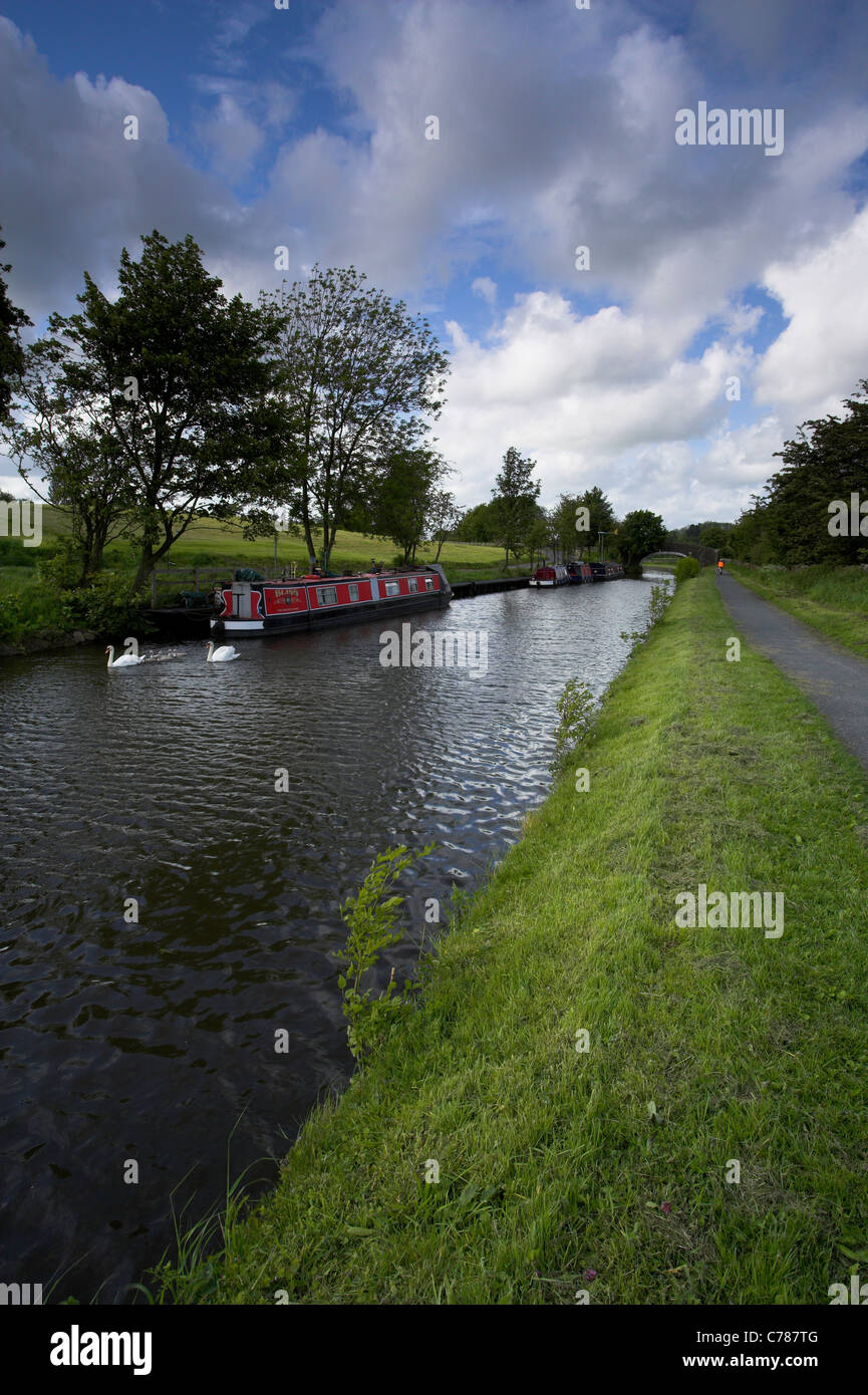 Barnoldswick, Lancashire, Leeds Liverpool canal Stock Photo - Alamy