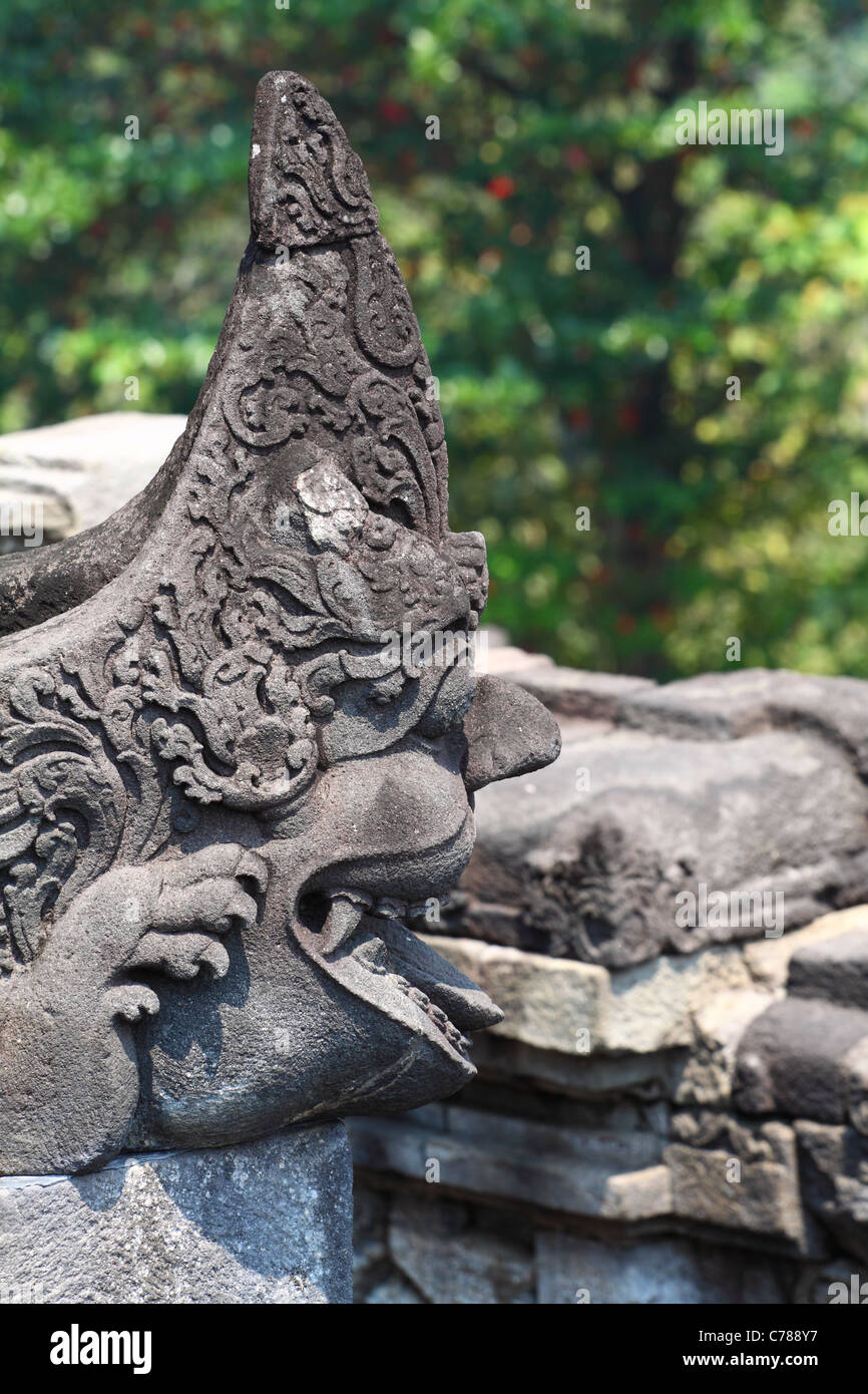 Buddhist temple Borobudur. Yogyakarta. Java, Indonesia Stock Photo - Alamy